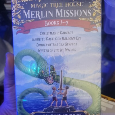 Magic Tree House Merlin Mission 1-4 Boxed Set - Paperback - New ...