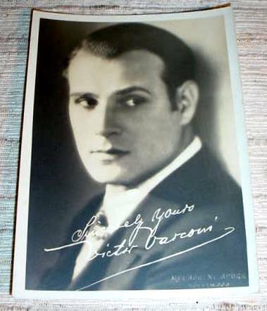 VICTOR VARCONI - SILENT FILM ACTOR Original Promo Photo | eBay