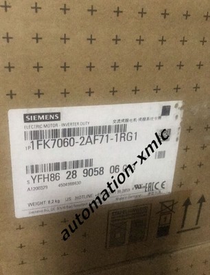 1FK7060-2AF71-1RG1 Siemens Synchronmotor 1FK7-CT Brand New DHL Fast ...