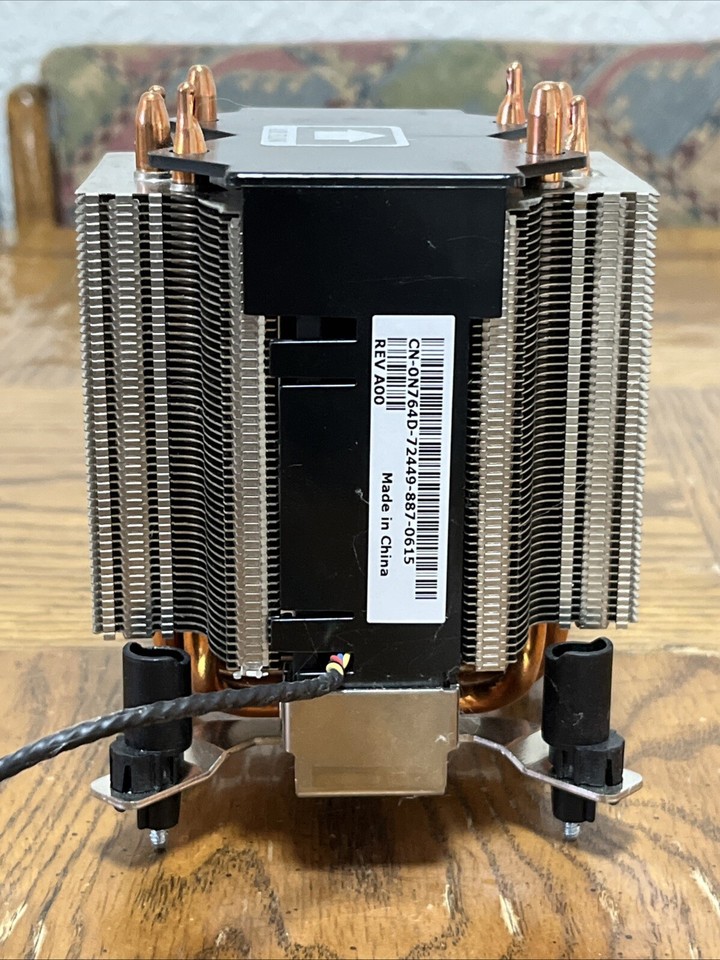 Dell XPS 630i 630 CPU Processor Heatsink & Fan Assembly 4-Pin Cable ...