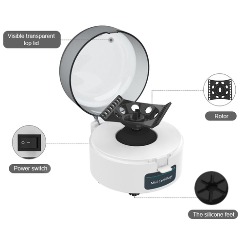 High Speed Mini Centrifuge Lab Mini Centrifuge Max Rotation Speed ...