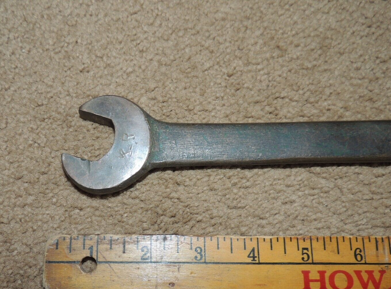 VINTAGE 14-1/2" BERYLCO 7/8" SAE, 1/2"USS SIZING Iron Workers Spud ...