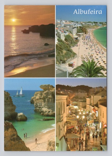 Postcard (R6) Portugal Albufeira Multi View | eBay UK