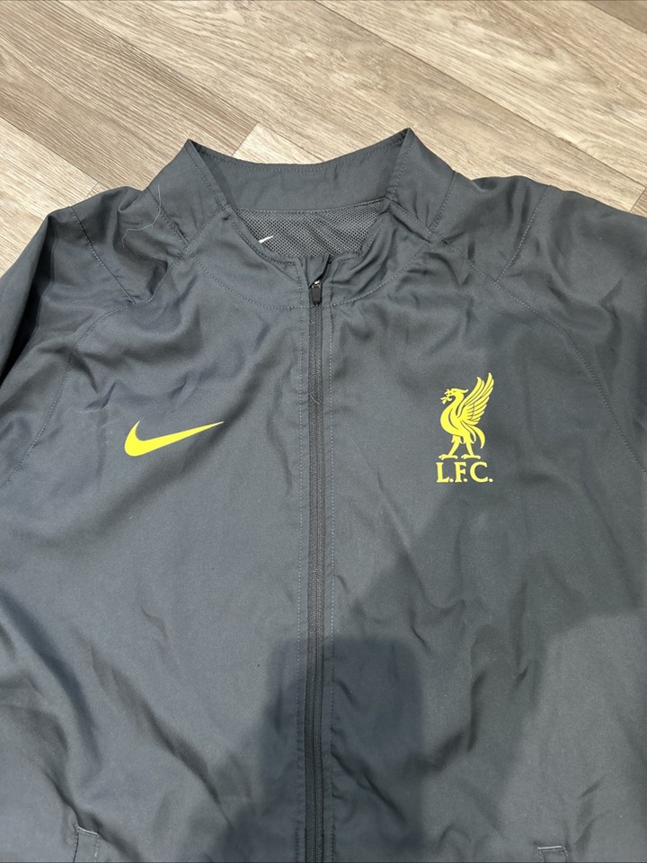 Men’s 2021/22 Liverpool FC Nike Dark Grey Training Jacket Size S ...