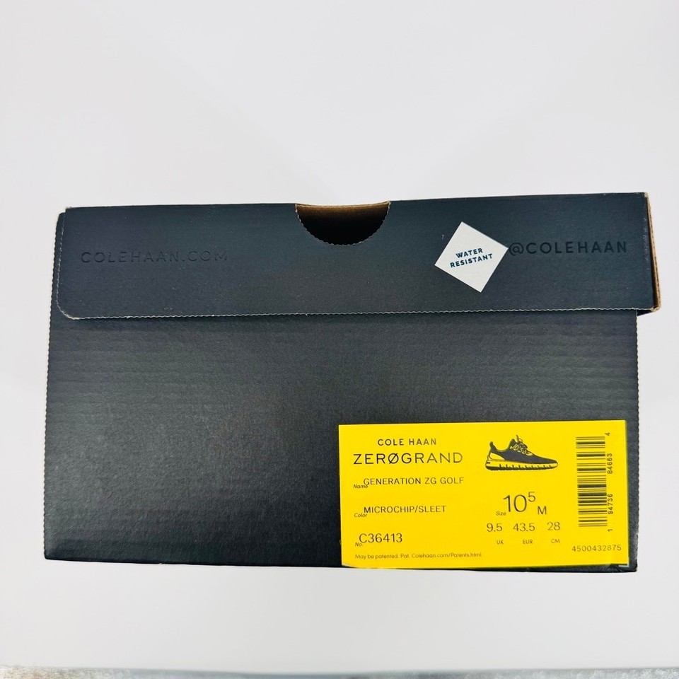 Cole Haan Zero Grand Generation Golf Shoes Sneakers 10.5 Gray White | eBay