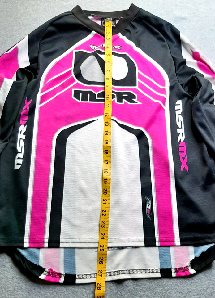 MSR Racing AG2X Motocross Jersey Pants Set Womens Large 12 Pink Gray ...