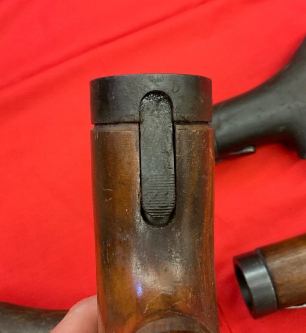 ORIGINAL WW2 GERMAN MG34 BUTT STOCK ASSEMBLY WWII MG 8MM MAUSER WWII 7. ...