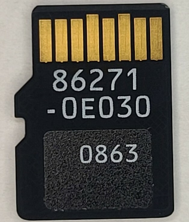 2016 2017 LEXUS NAVIGATION MICRO SD CARD 86271-0E030 GPS MAP | eBay