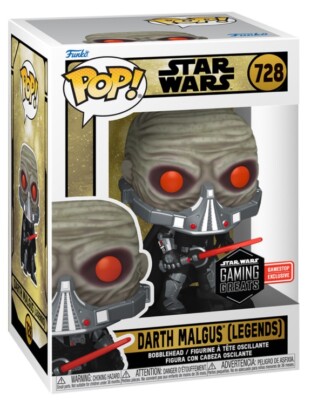 STAR WARS FUNKO POP! DARTH MALGUS (LEGENDS) | eBay