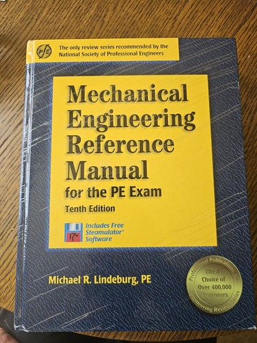 Mechanical Engineering Reference Manual for the PE Exam: 10th Edition ...