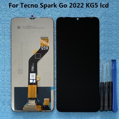 For Tecno Spark Go 2022 KG5 Display Lcd Screen Touch Digitizer ...