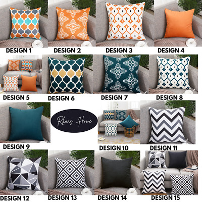 Designer Velvet Cushion Covers 45cm x 45cm 18x18 " - Multiple Pattern ...