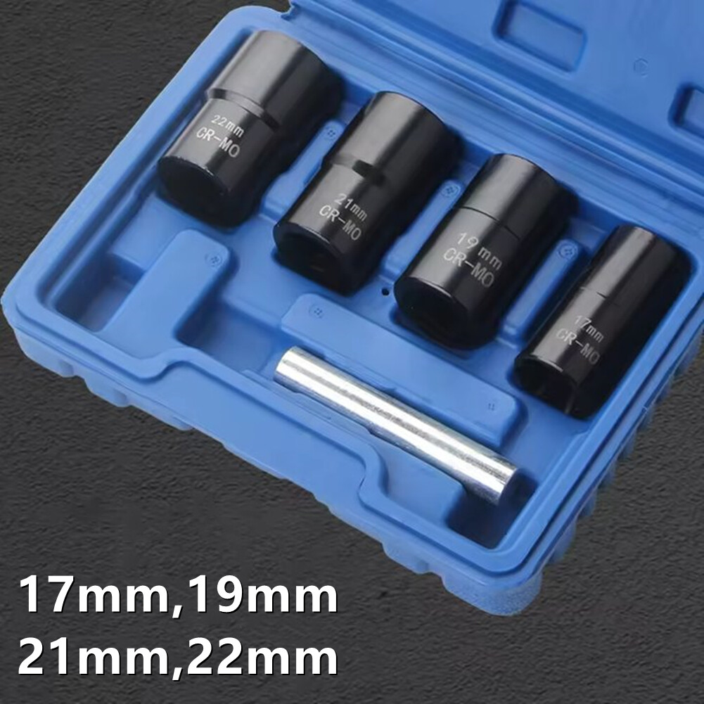 1/2" Locking Wheel Nut Remover Set Stud Bolt Impact Twist Socket ...