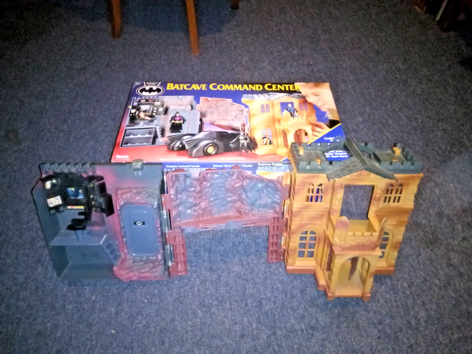 batman returns bat cave command center1991 | eBay