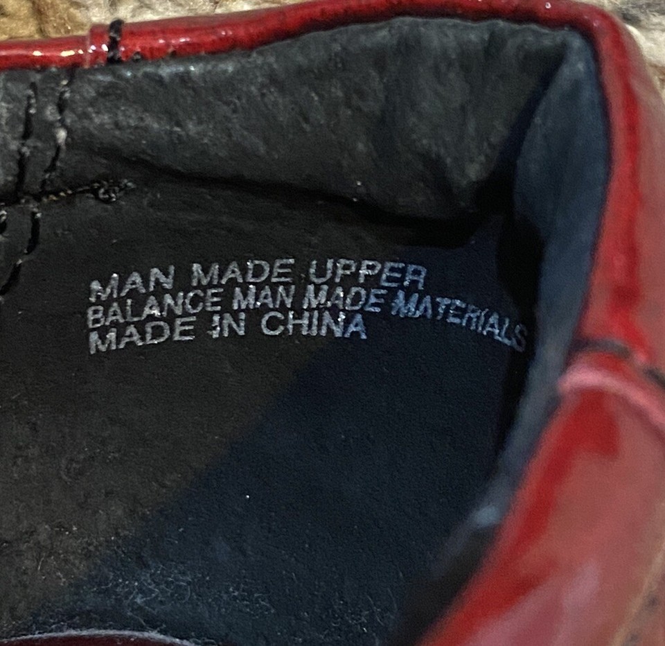 BOC Born Womens Shiny Red Faux Patent Leather Clogs Slip On Shoes ...