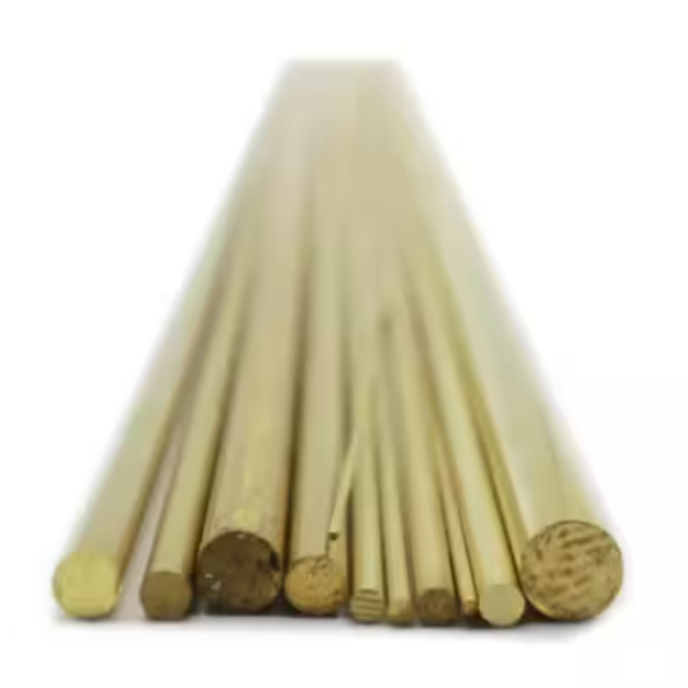 Brass Rod Assortment, 12 in Length, Various Widths, Set includes 11 ...