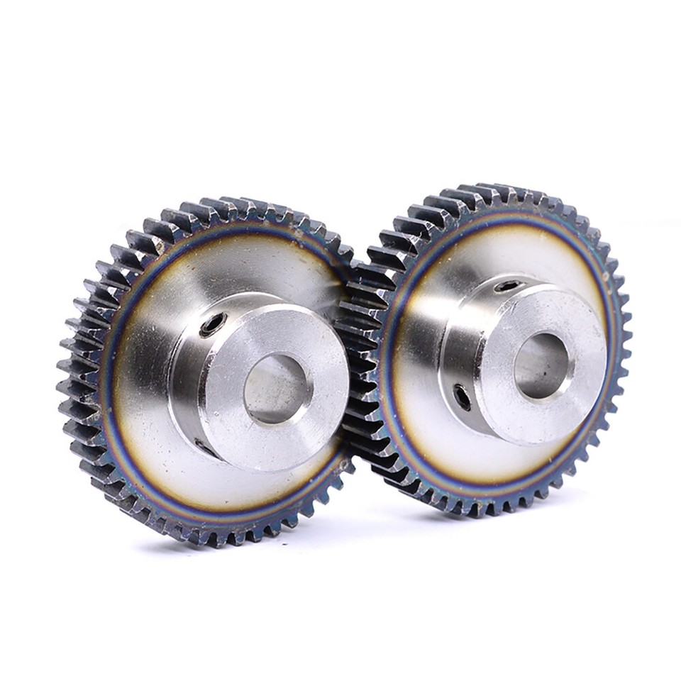 1 Mod Spur Gear 15-40T Pinion Gear with Step Motor Gear Bore 5-14mm 45 ...