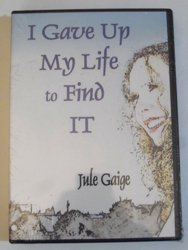 NEW SEALED - I Gave Up My Life to Find It by Jule Gaige (CD Audiobook ...