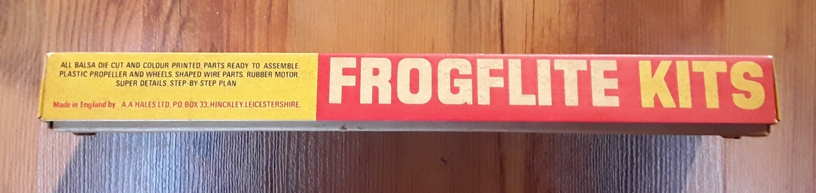 Vintage Hales Frogflite Rubber Powered Model Airplane Kit #FF105 Ryan ...