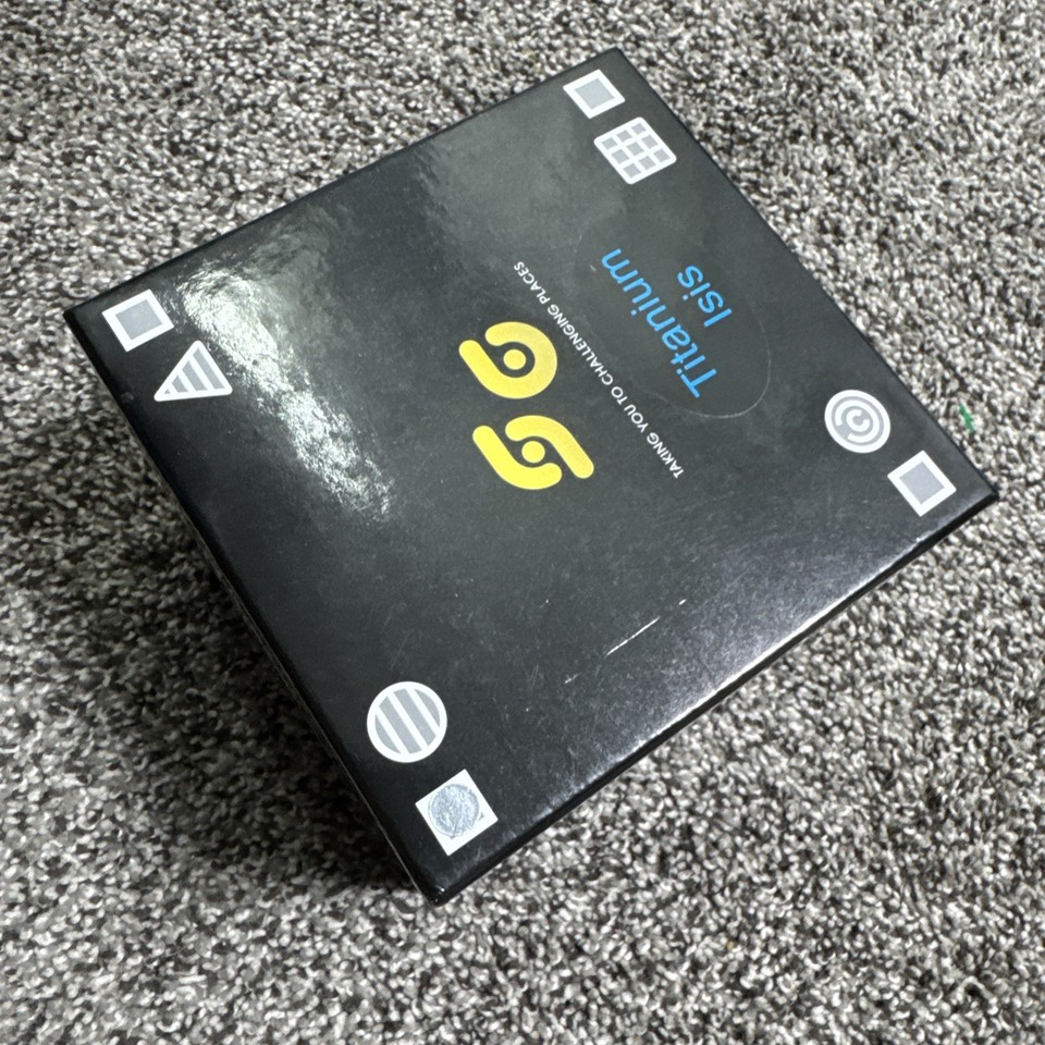 Titanium Isis Puzzle Sonic Games Limited New Sealed Rare Discontinued ...