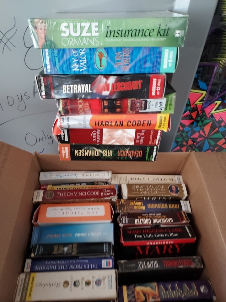 Lot Of 28 Audiobooks On CD, Mystery, Thriller, Action &more! T3#136 | eBay