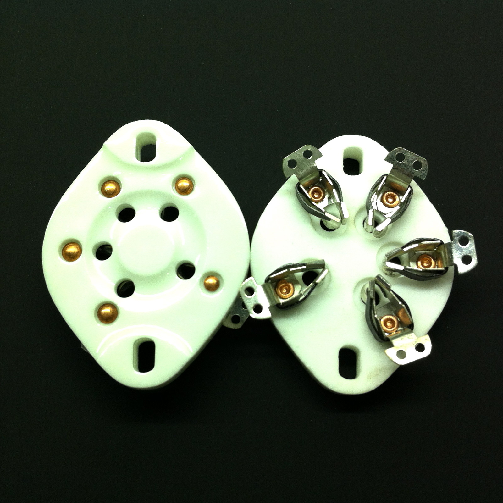 5 Pin UX5 Ceramic Valve Tubes Socket For 807 etc. | eBay