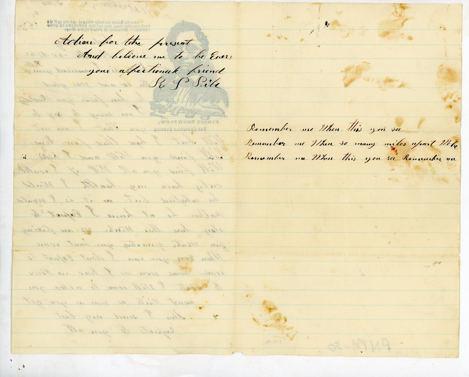 Civil War Patriotic Lettersheet Parson Brownlow | eBay