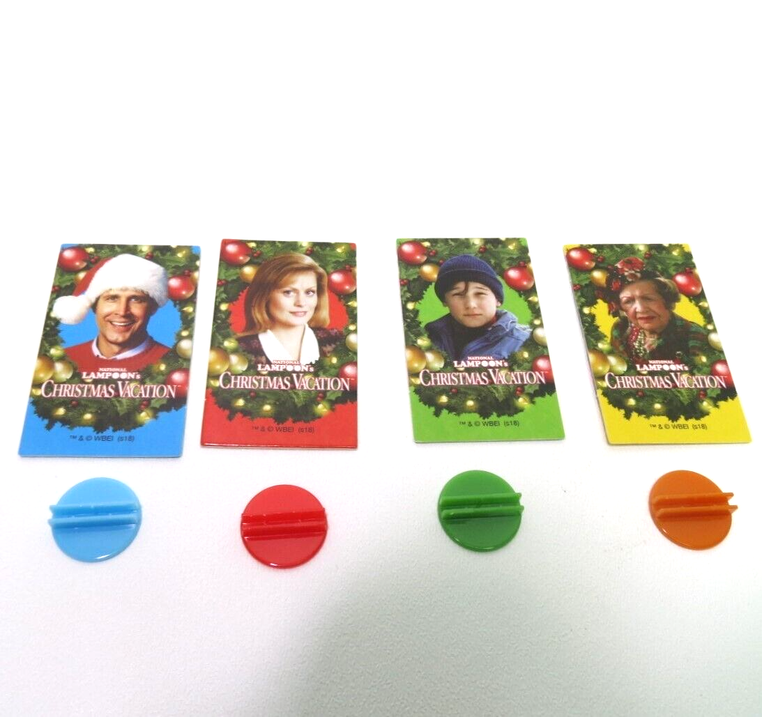National Lampoons Christmas Vacation Card Scramble Game Set 4 Character ...