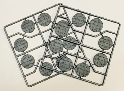 Renedra Ltd Generic Scenery & Bases 30mm Diameter Paved Effect Bases 16 ...