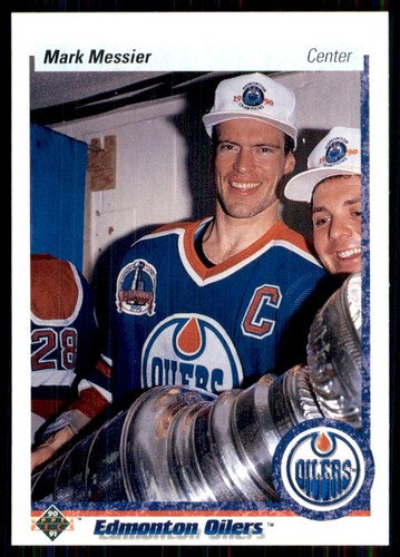 1990-91 Upper Deck Mark Messier Edmonton Oilers #44 | eBay