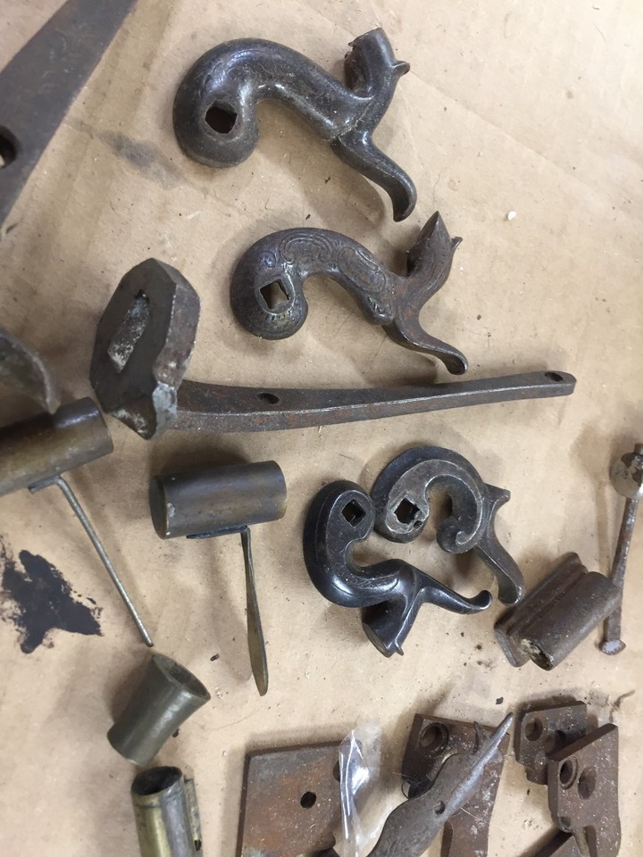 2 POUNDS ANTIQUE GUN PARTS LOCKS HAMMERS, TANG MORE | eBay