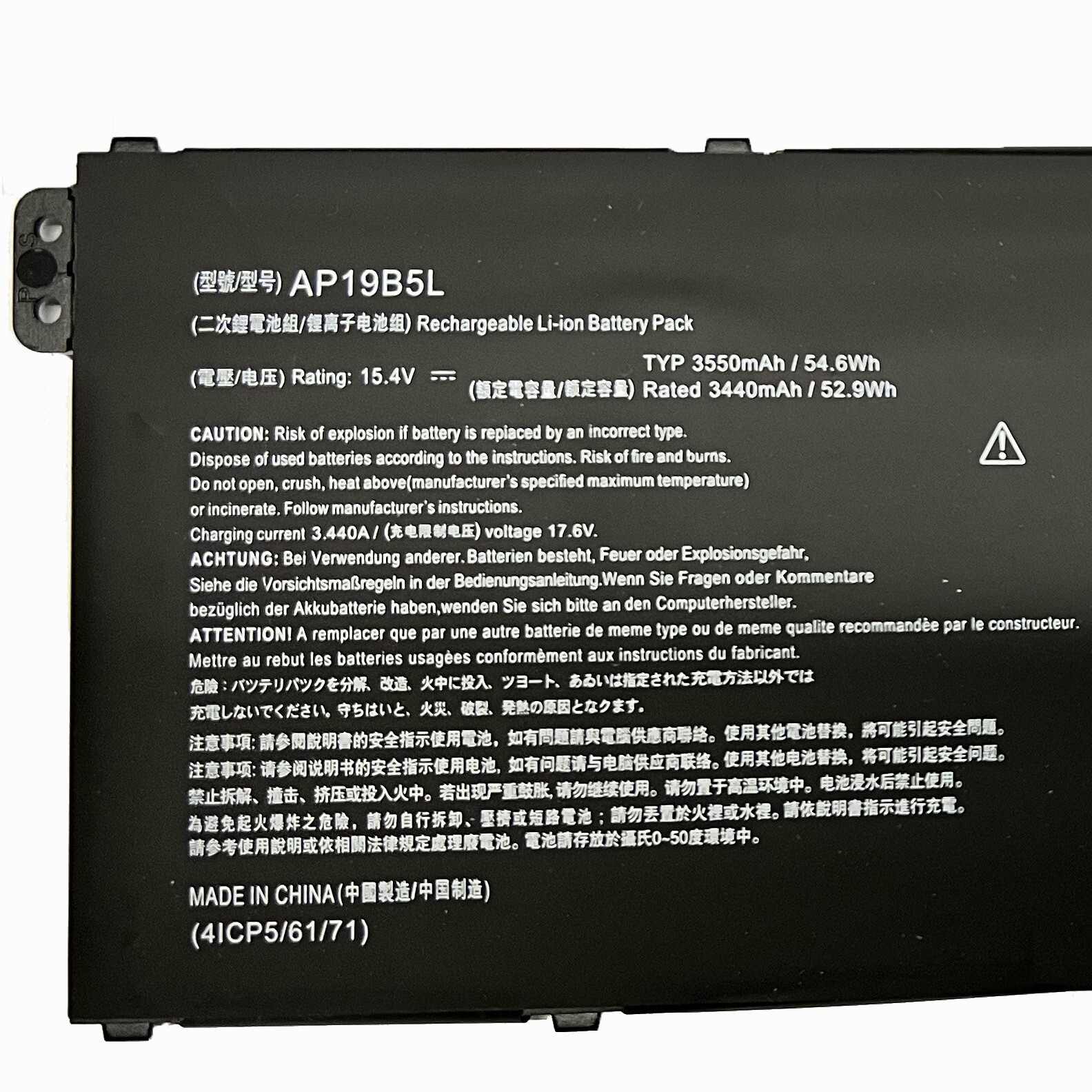 AP19B5L Battery for Acer Aspire 5 A515-43 A515-43G A515-52 A515-52G 54 ...
