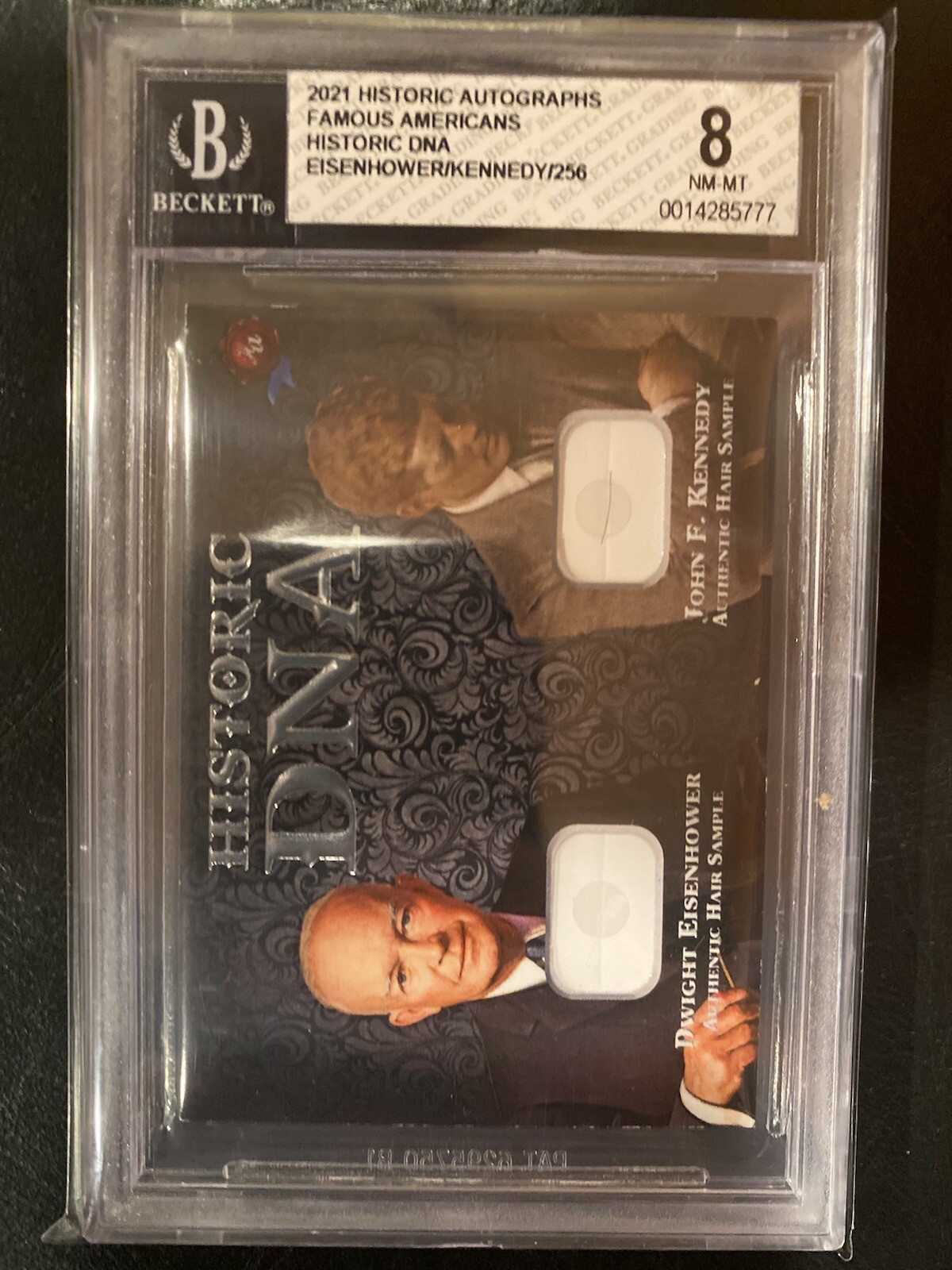 2021 Historic Autographs Historic DNA Eisenhower/Kennedy BVG 8 | eBay