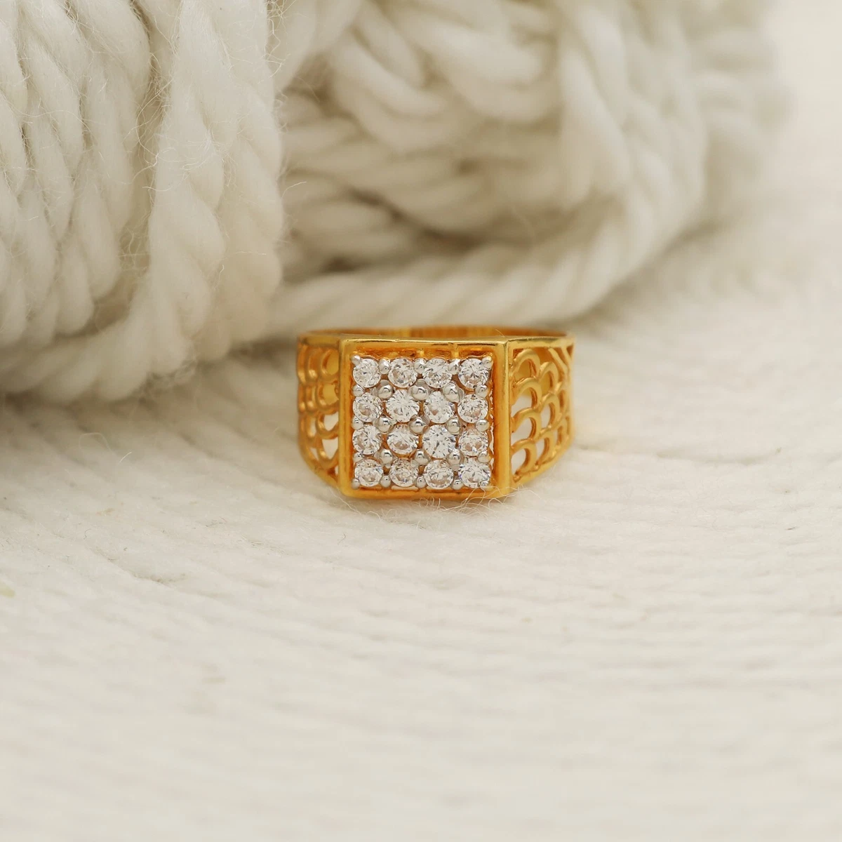 Indian Gold Ring For Men