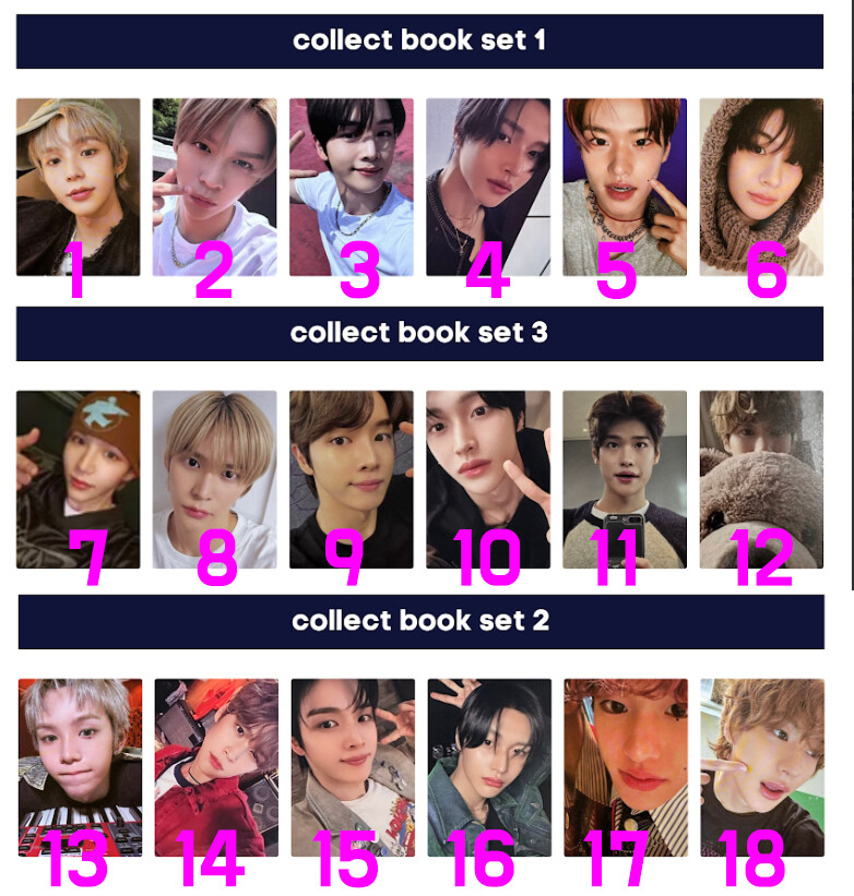 RIIZE - RIIZING Album Official Collect BOOK VER. PHOTO CARD KPOP 라이즈 | eBay