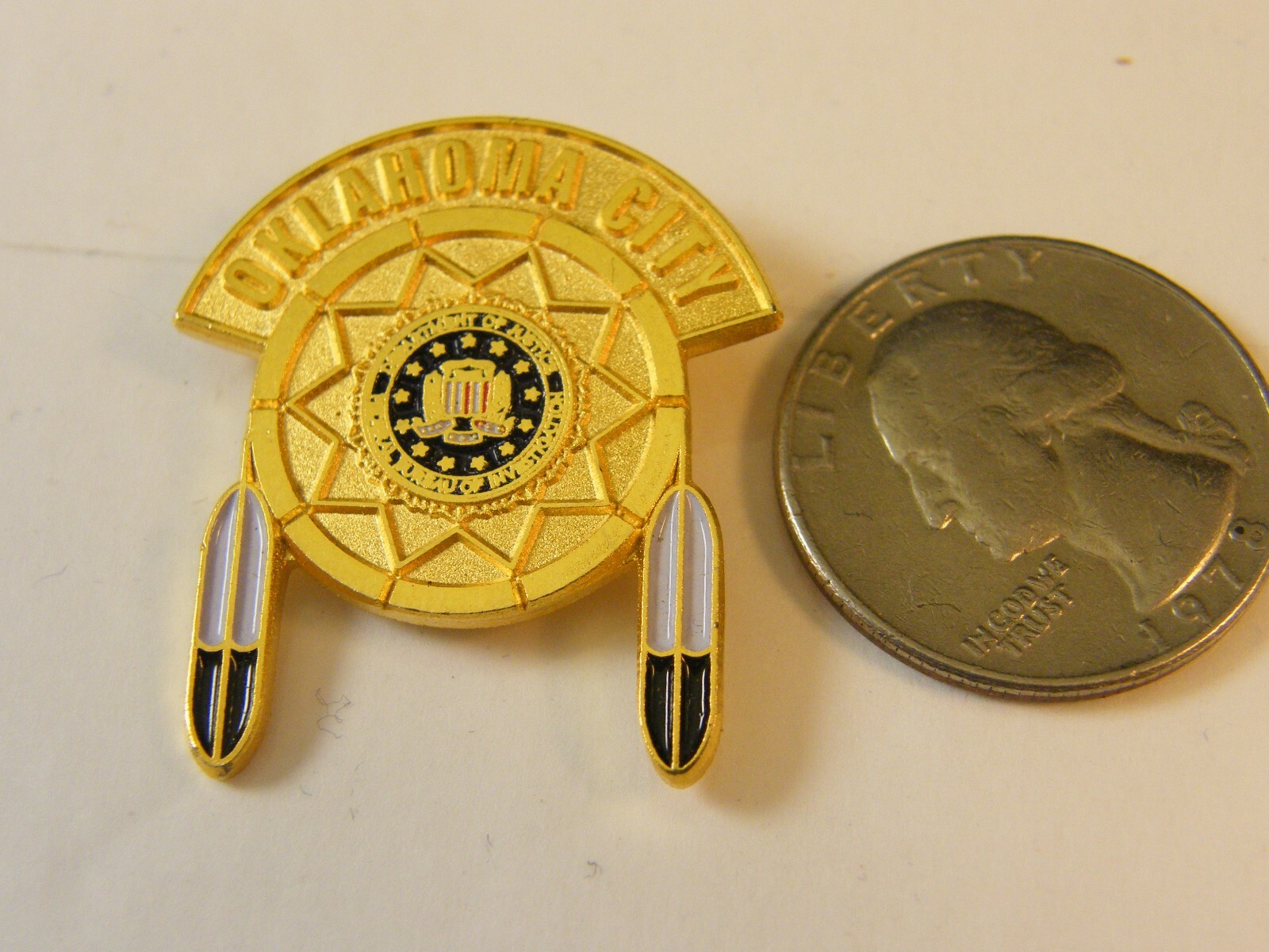 OKLAHOMA CITY DEPARTMENT OF JUSTICE FBI FEDERAL BUREAU OF INVESTIGATION ...