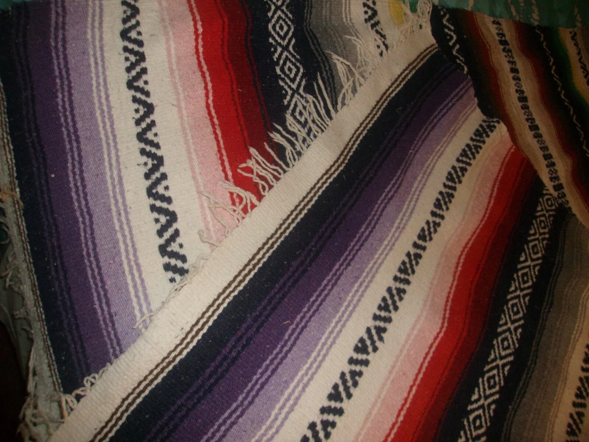 Mexican Blanket Pattern Purple