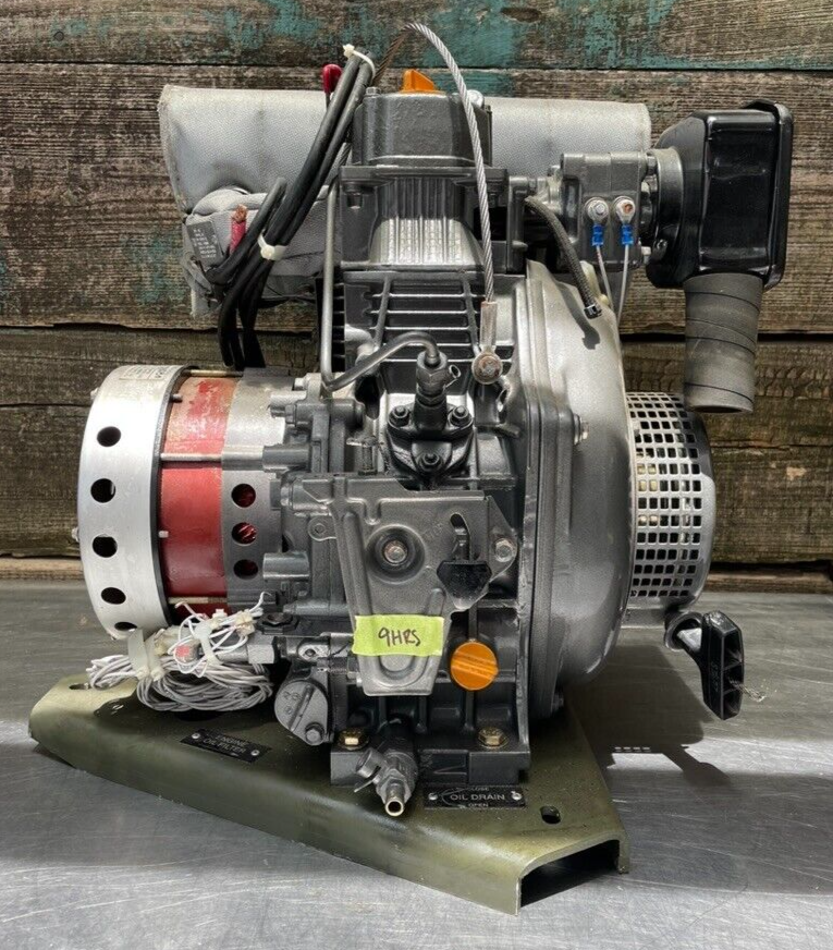 9HR YANMAR L70AE, L70 ENGINE 4.9kw w/ Starter, Muffler, Generator MEP ...