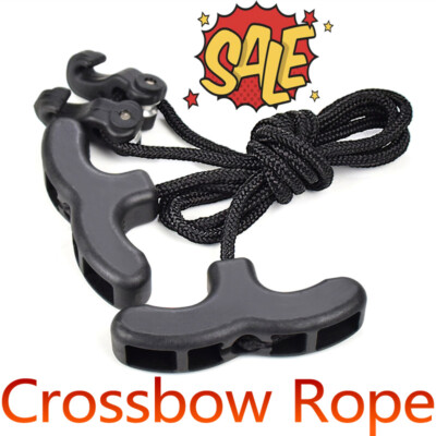 1x Crossbow Cocking Device Crossbows Cocker Rope Adjustable Handle ...
