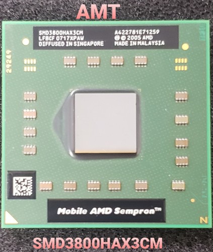 SMD3800HAX3CM AMD Sempron Mobile 3800+ 2.2GHz 256KB Socket Processor | eBay