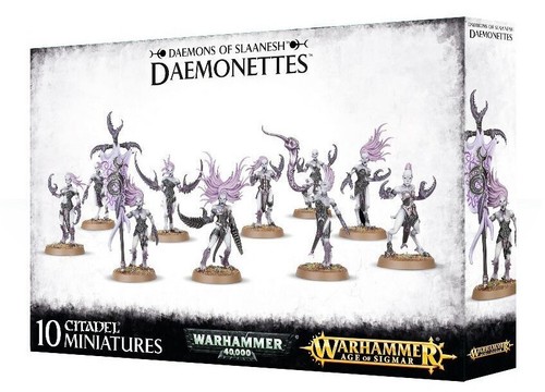 Daemonettes of Slaanesh NEW on SPRUE Warhammer 40K Age of Sigmar Chaos ...