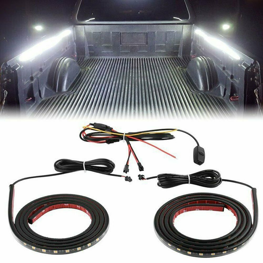 2pc LED Bar Truck Bed Cargo Work Lighting Kit Strips 12V Light Decor ...