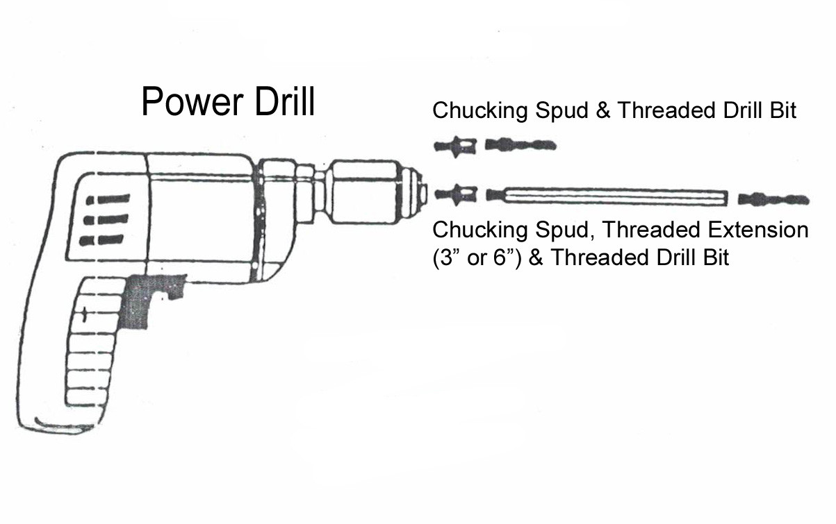 Tight Fit Drill Bit Chucking Spud Internally Threaded 00450 - New | eBay