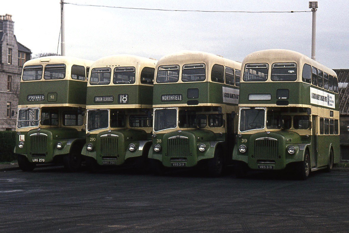 grampian regional transport daimlers aberdeen depot 76 6x4 Quality Bus ...