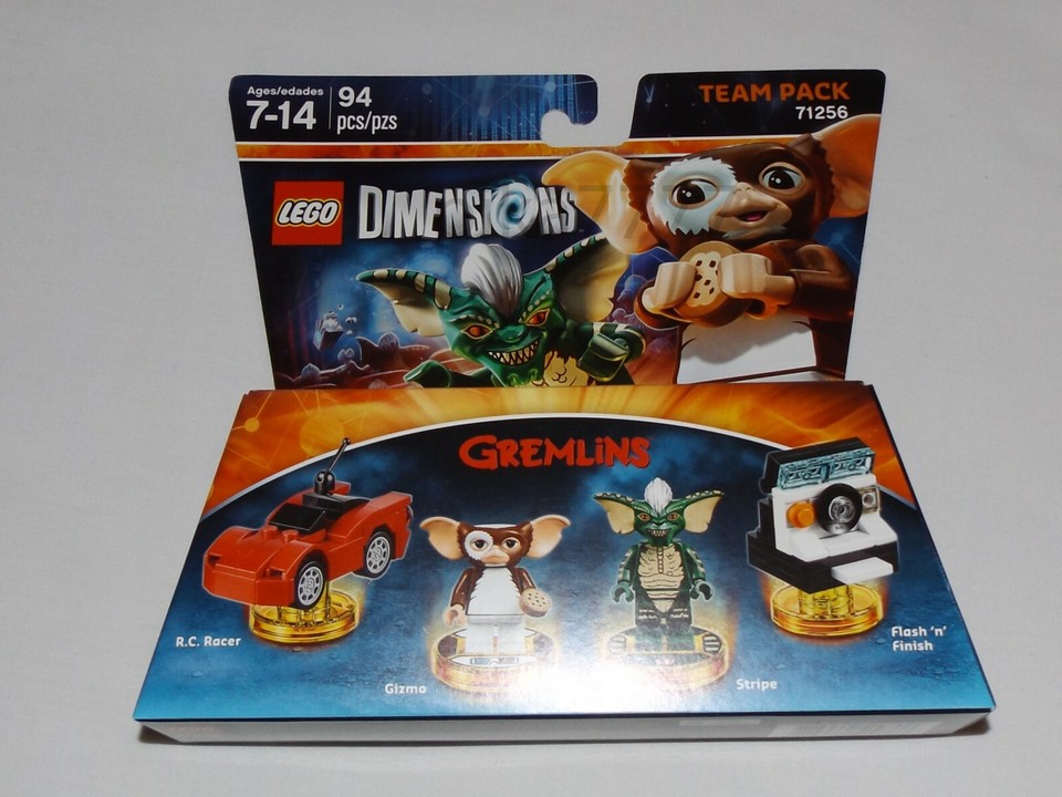 LEGO Dimensions GREMLINS Gizmo Stripe Team Pack 71256 R.C. Racer Flash ...