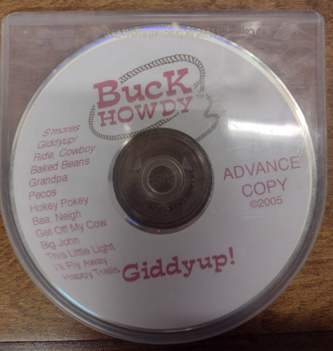 Giddyup! by Buck Howdy (CD, 2005) | eBay
