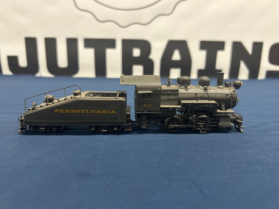 Gem Models HO Brass Weathered Pennsylvania #913 0–4-0 Steam Engine DC ...