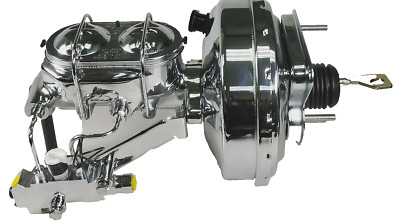 Mustang Brake Booster Kit Chrome Booster Master Cylinder Kit For 1967 ...