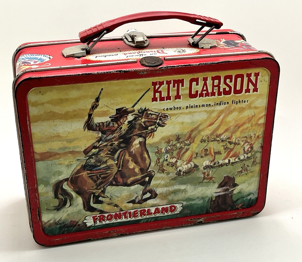 Vintage Walt Disney Land Davy Crockett Alamo Kit Carson Frontierland ...