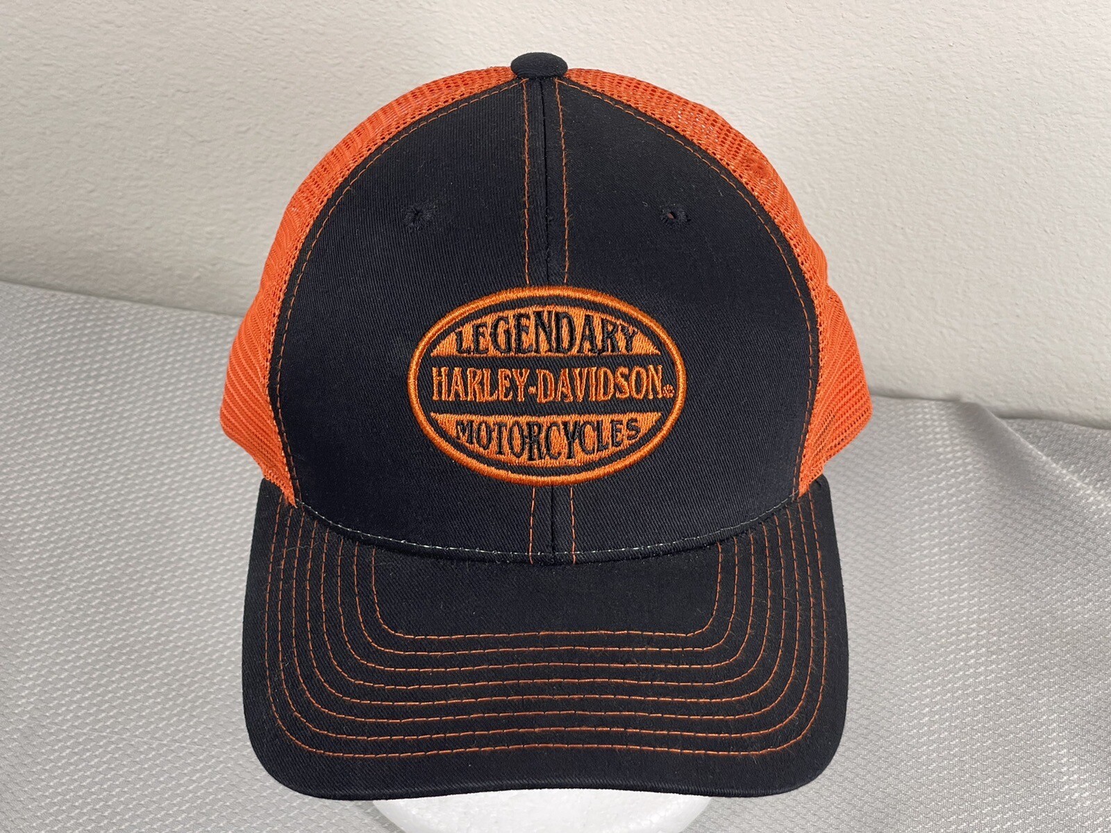 Harley Davidson Trucker Hat Cap Legendary Motorcycles… - Gem